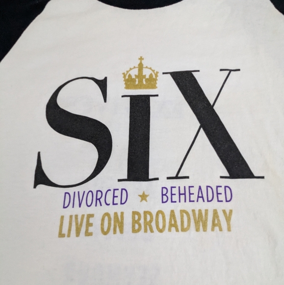 SIX | Tops | Six Live On Broadway Divorced Beheaded List Of Wives On ...